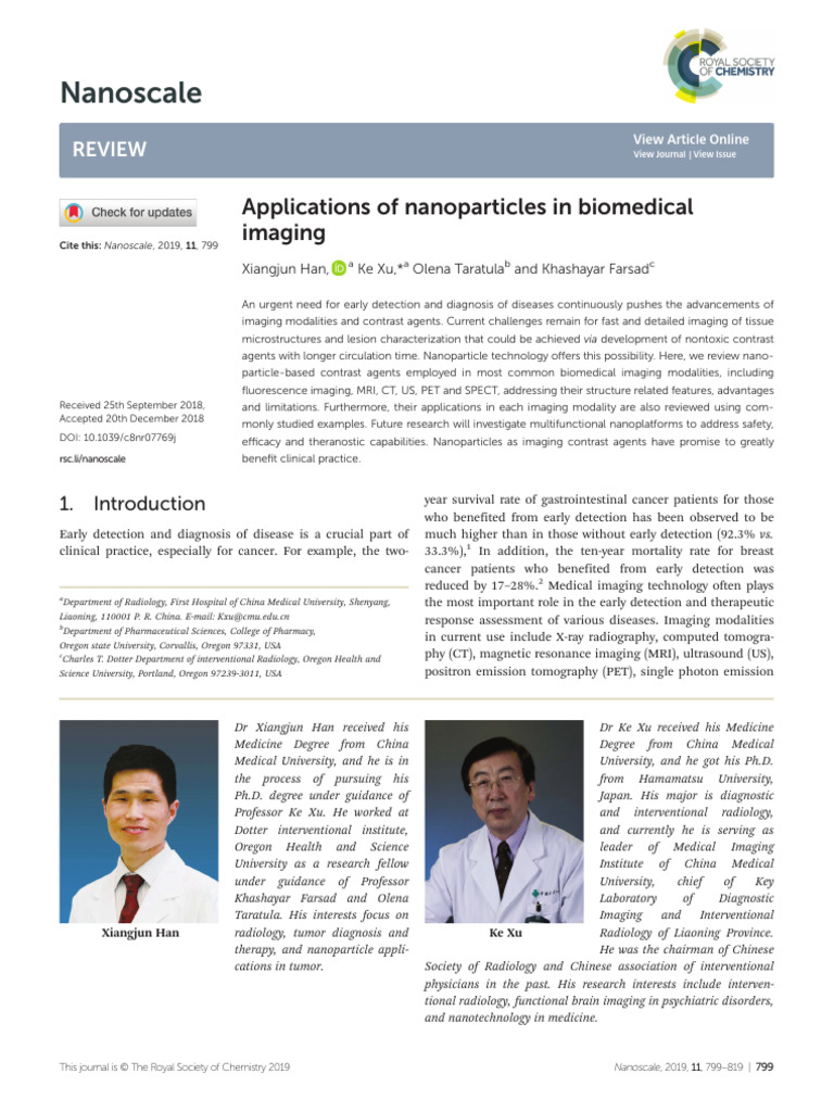 Biomedical Imaging | PDF | Medical Imaging | Radiology