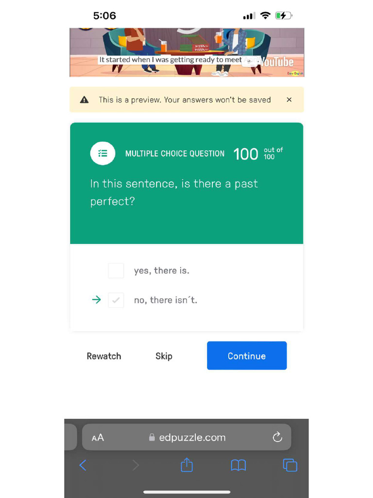 Past Perfect Listening | PDF
