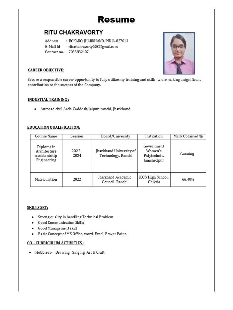 Ritu CV | PDF