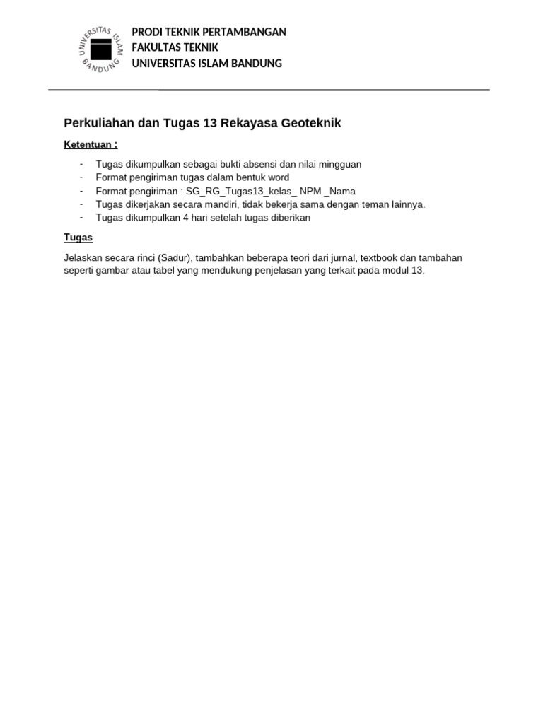 Tugas 13 SG RG SA | PDF