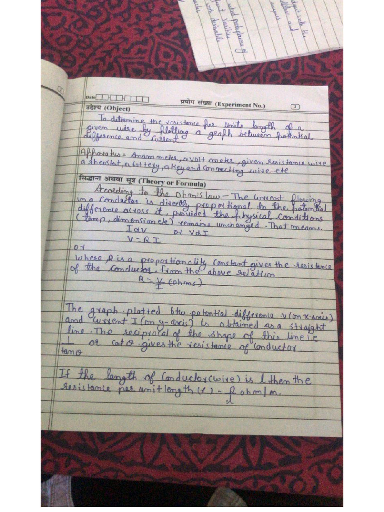 Physics Practical File | PDF