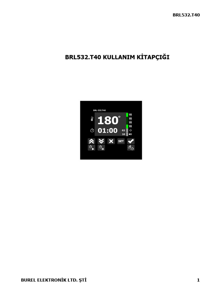 Brl532.t40 Kullanma Klavuzu | PDF