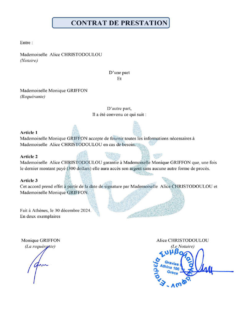 Contrat | PDF