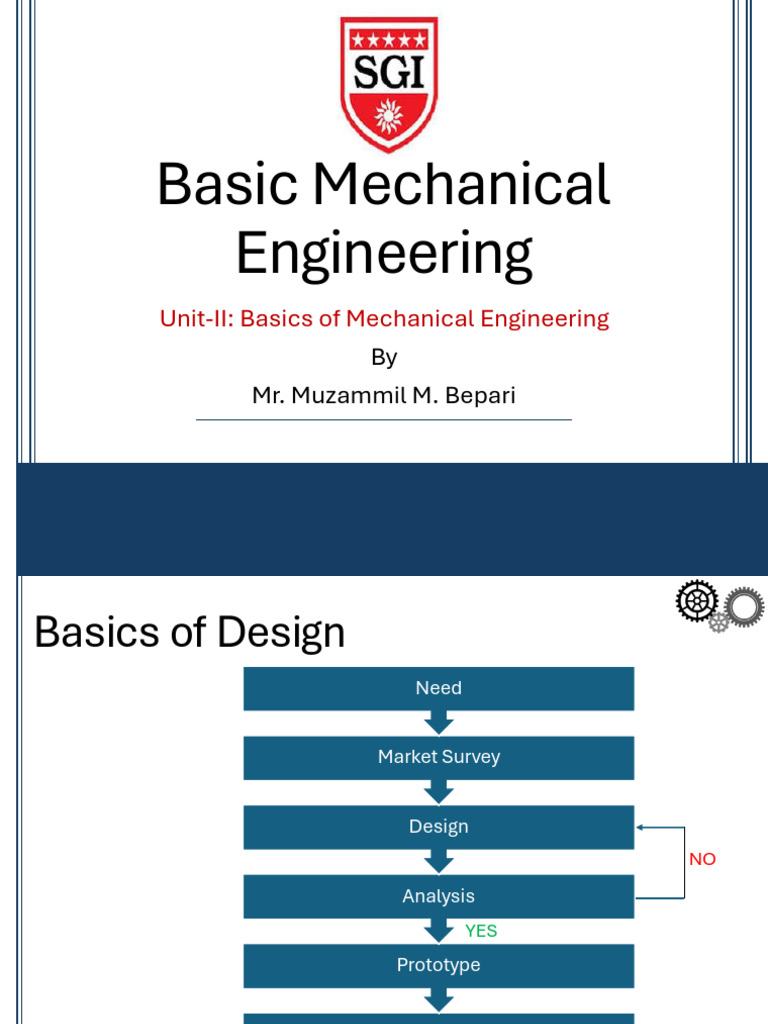 Unit-II-Basic Mechanical Engineering-1 | PDF
