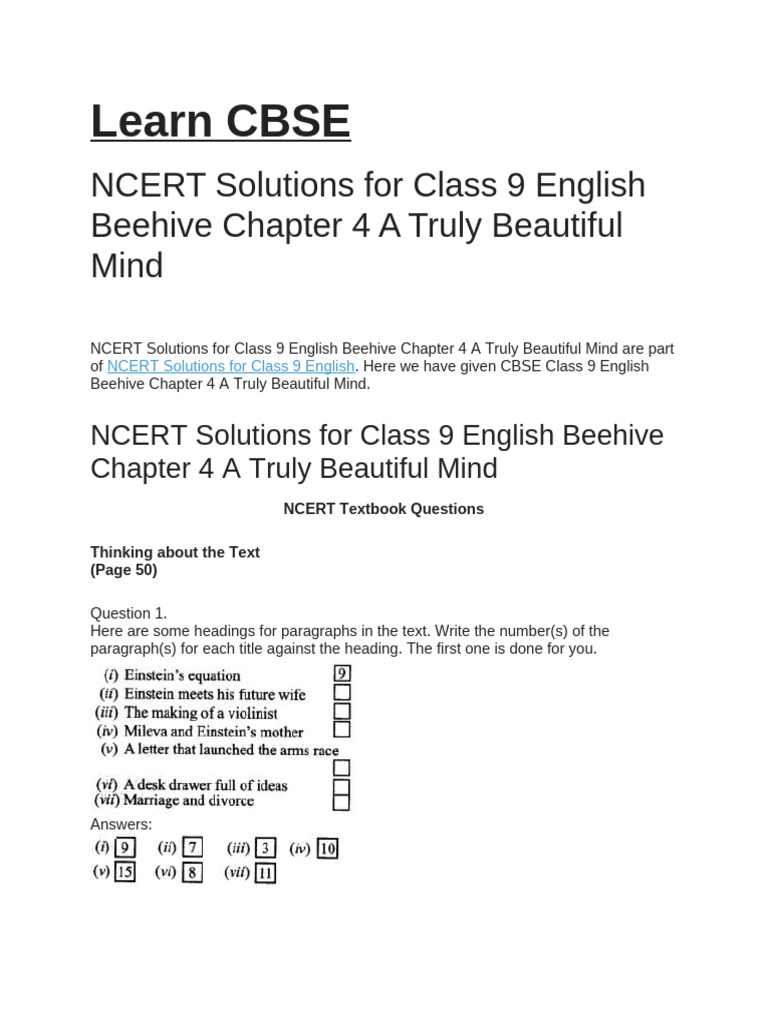 A TRULY BEAUTIFUL MIND | PDF | Albert Einstein | Gravity