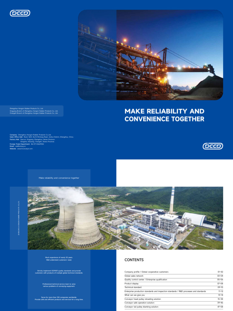 2.HONGXIN Brochure | PDF | Belt (Mechanical)