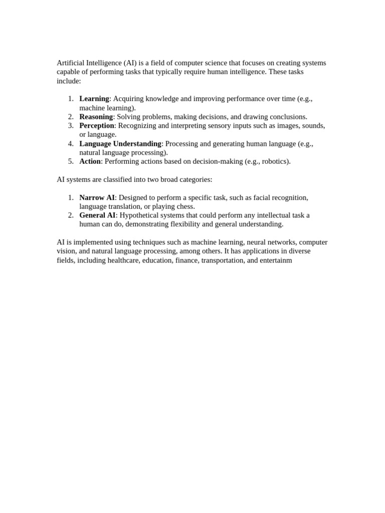 Artificial Intelligence Pdf