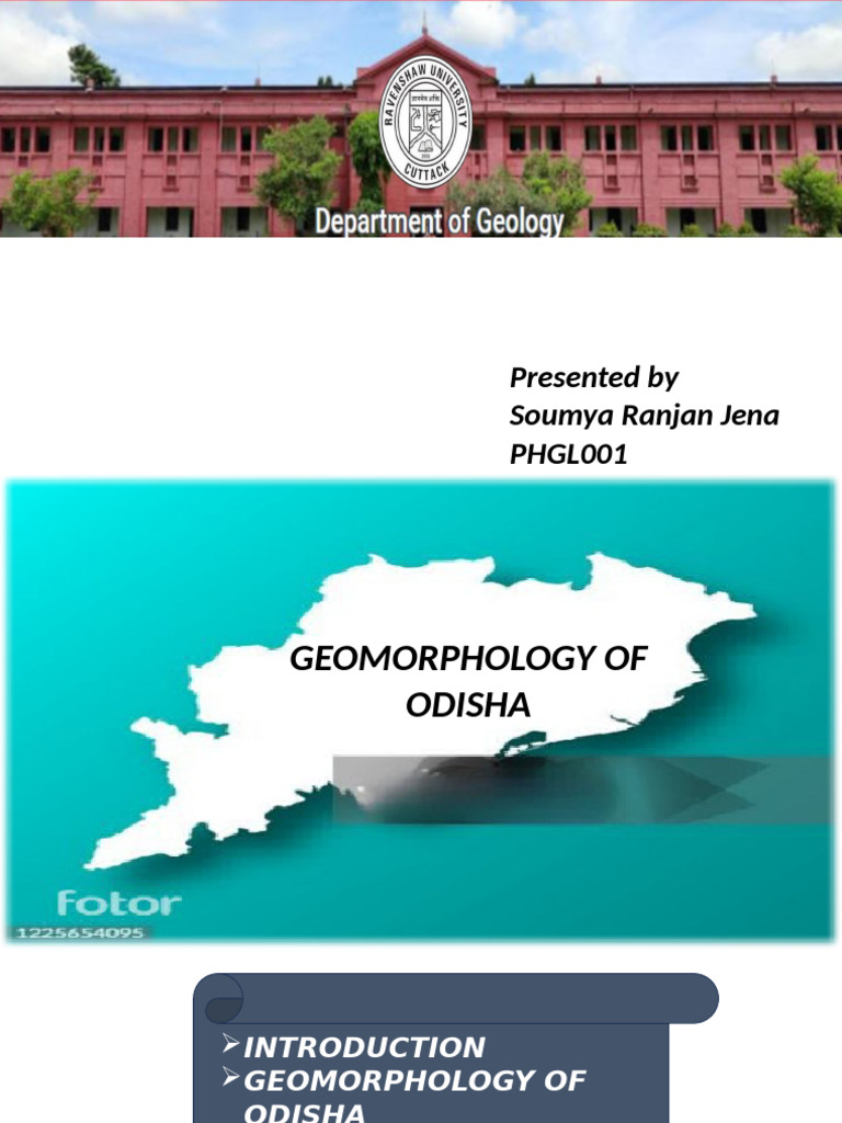 Geomorphology of Odisha: Key Features | PDF | Geomorphology | Sea Level
