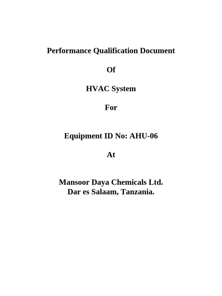AHU 01-PQ-00 | PDF | Calibration | Pressure Measurement