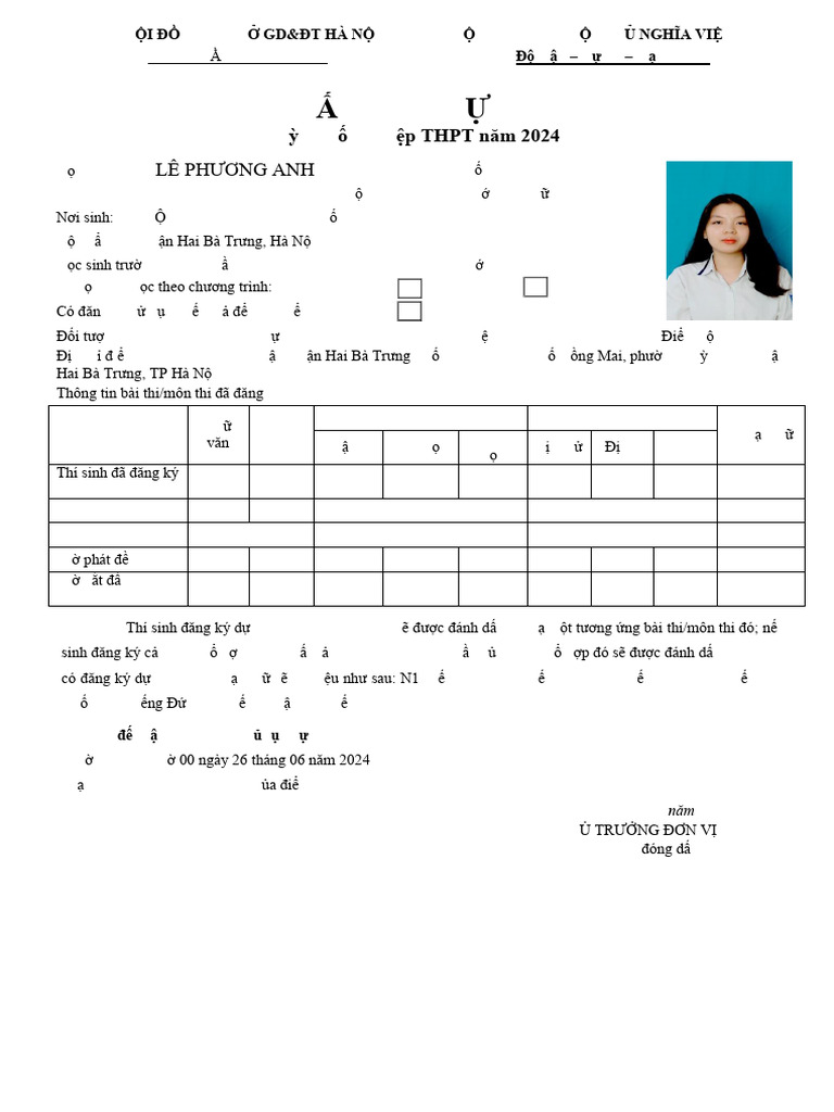 T1 Giay Bao Du Thi Lop 12A3 | PDF