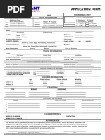 BPI S.I.P. Loan Application Form | PDF | Credit Card | Banks