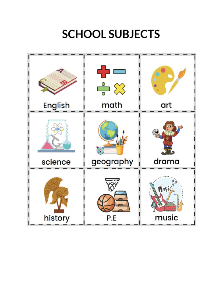 School Subjects | PDF