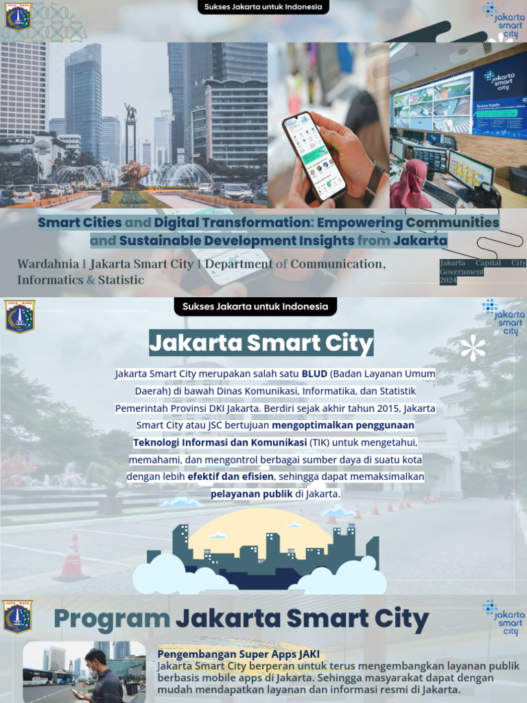 Paparan Kunjungan Instansi_JSC 2024_Indo_Wardahnia_DISKOMINFOTIK DK Jakarta | PDF