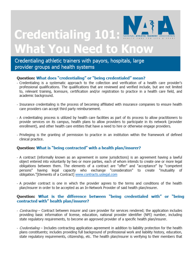 Understanding CAQH Credentialing Process | PDF | Social Programs | Health Care