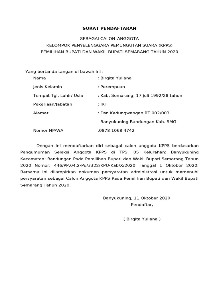 Form-KPPS Uno | PDF