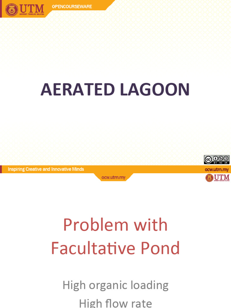 SAB 2922 Chapter 10 - Aerated Lagoon | PDF | Waste Treatment Technology | Water