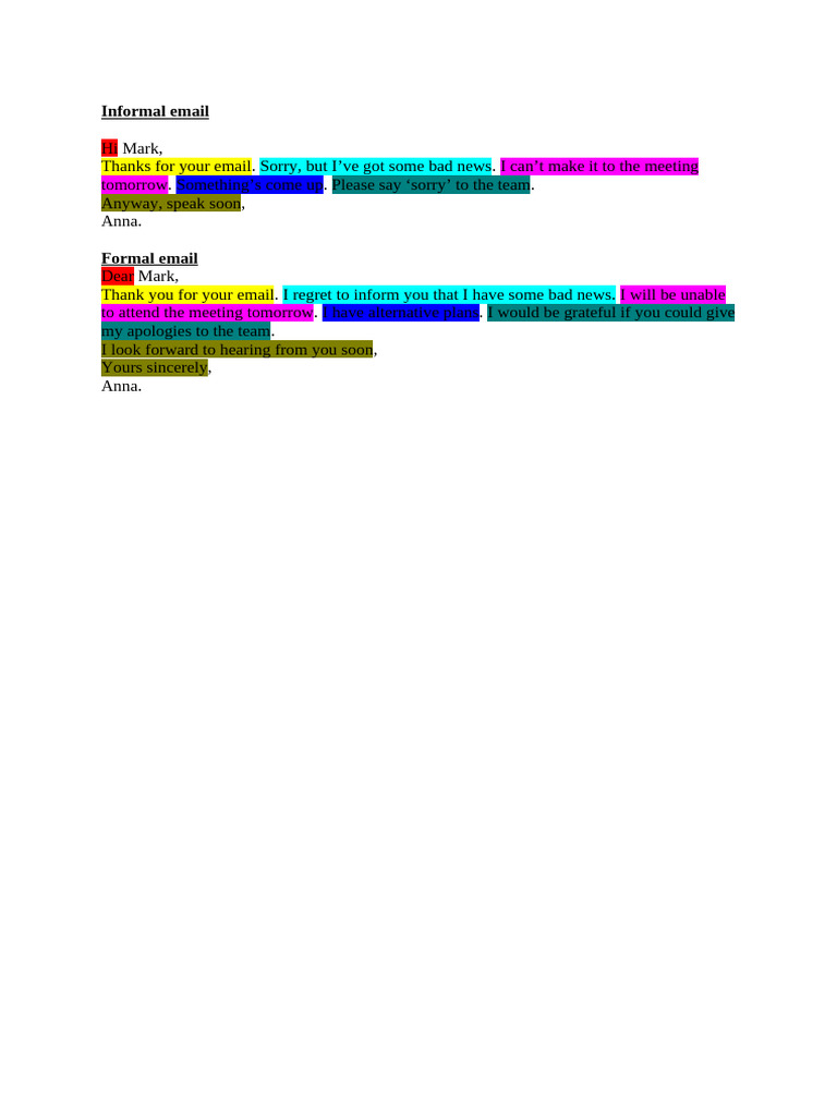 How To Write An Email | PDF