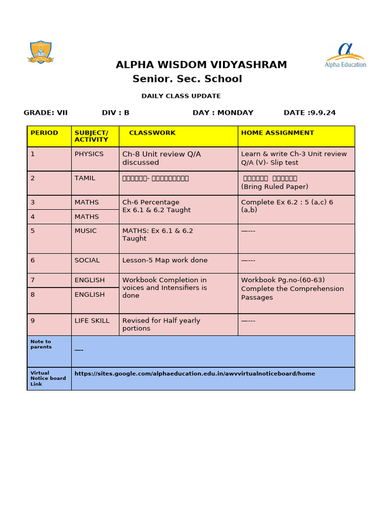 Monday DCU (9.9.24) - 7B | PDF