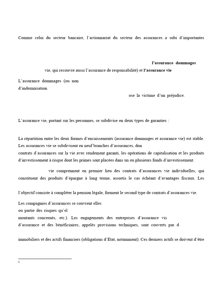 Comptabilité en Assurance Automobile | PDF | Assurance | Comptabilité