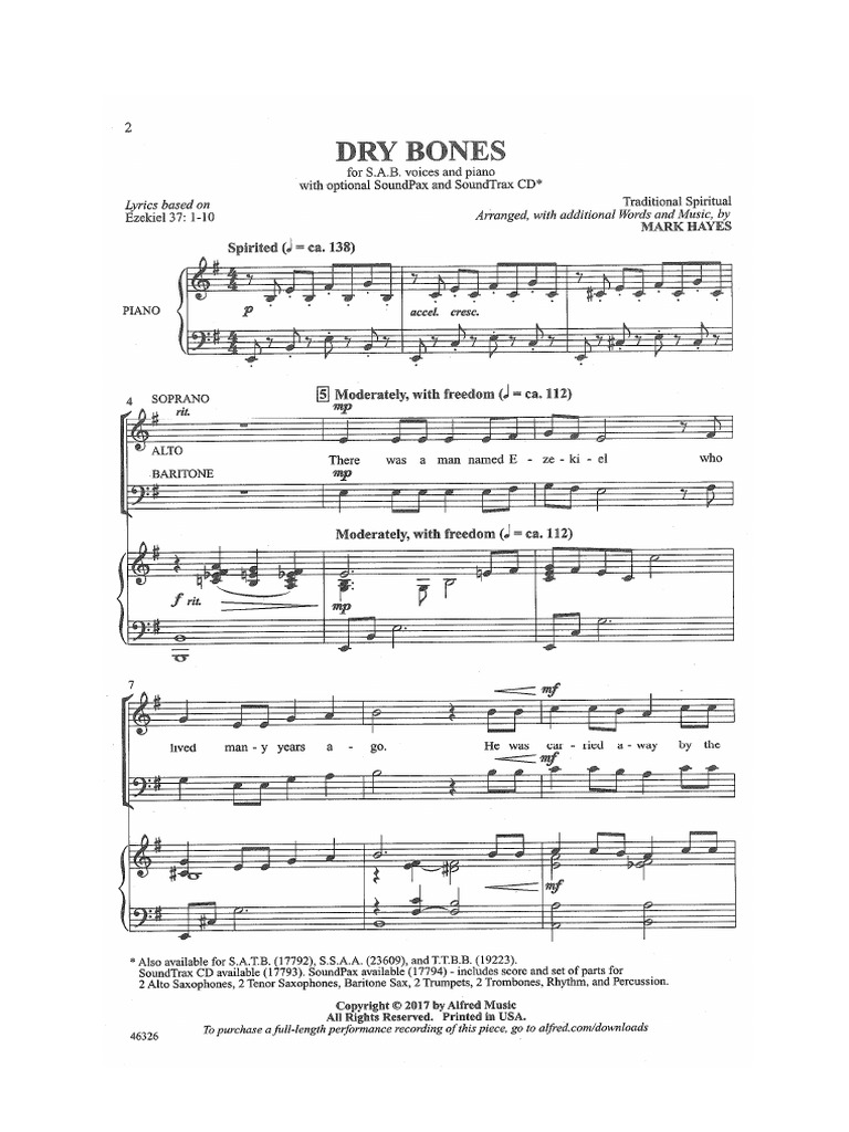 Dry Bones | PDF
