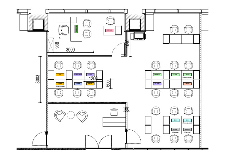 Sitting Layout Plan | PDF