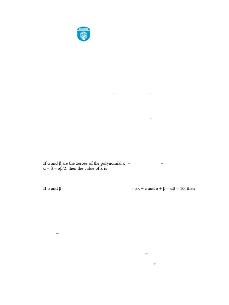 WS 1_Ch 3_Pair of Linear Eq in Two Variables (1) | PDF | Equations | Mathematical Concepts