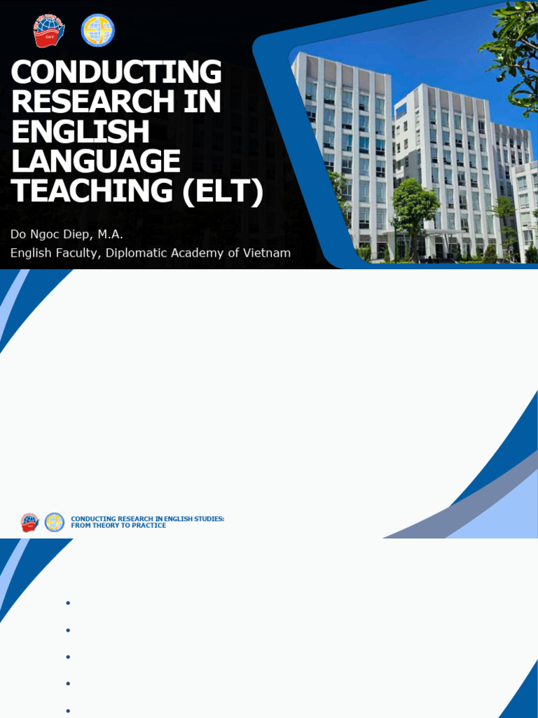 ELT Research: Theory to Practice | PDF | Methodology | Analysis