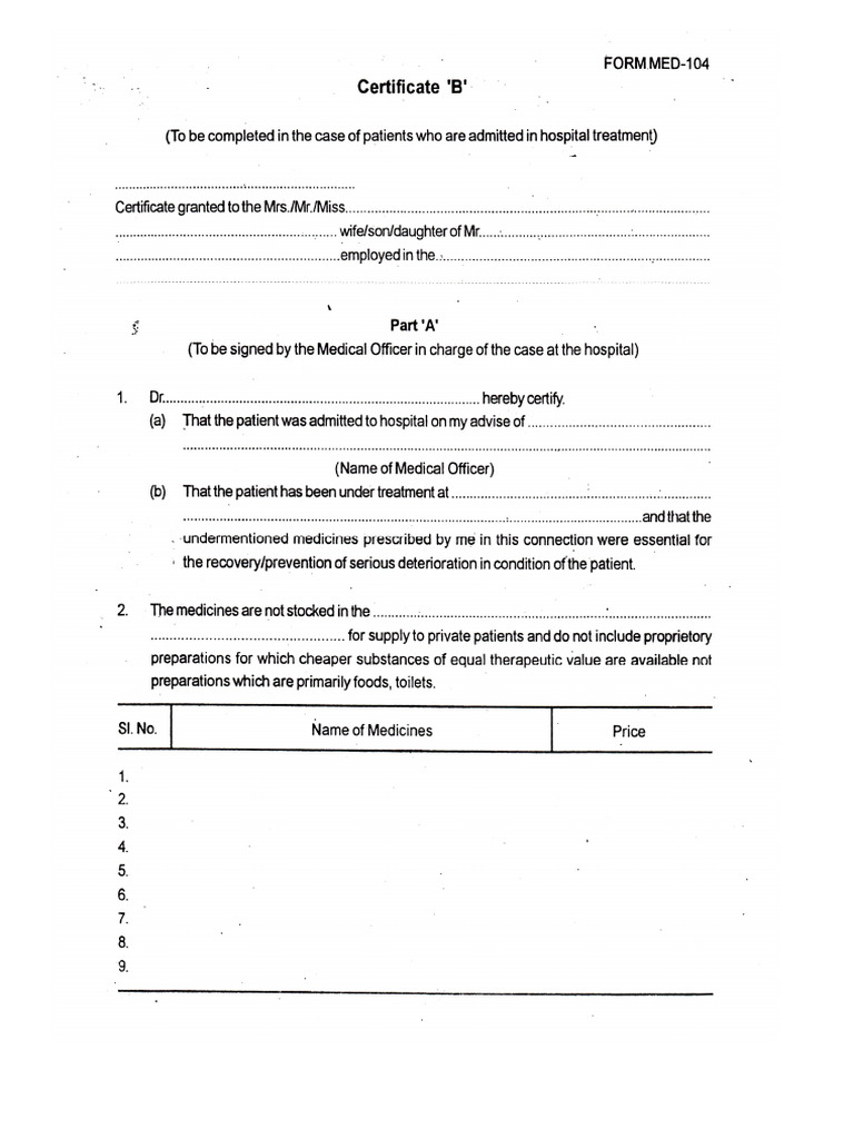 Form A & B | PDF