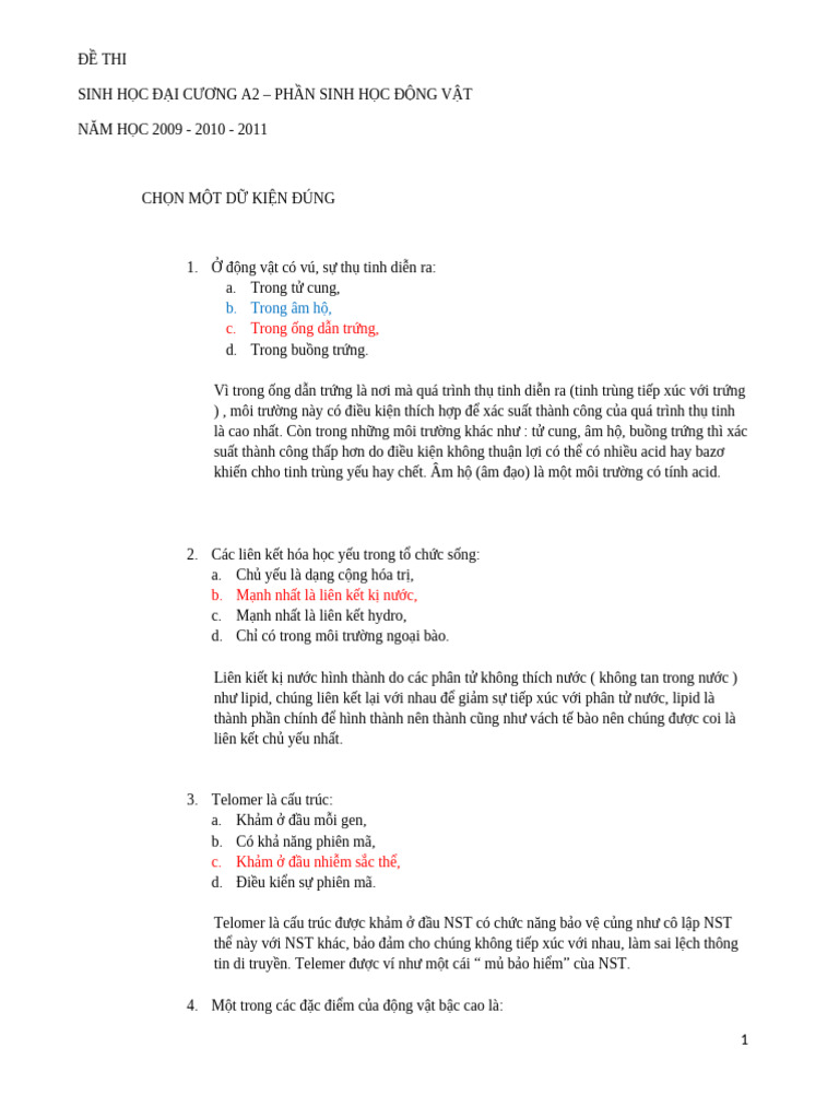 [123doc] - goc-de-thi-trac-nghiem-sinh-hoc-dai-cuong | PDF