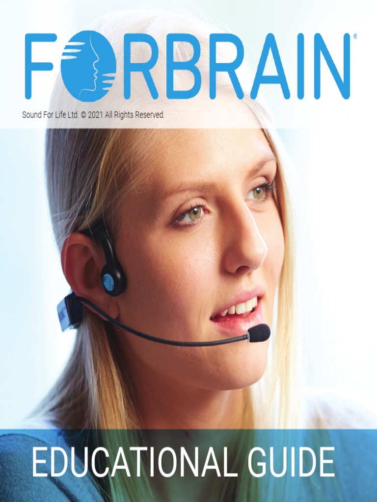 EN - Forbrain Educational Guide | PDF | Speech | Singing