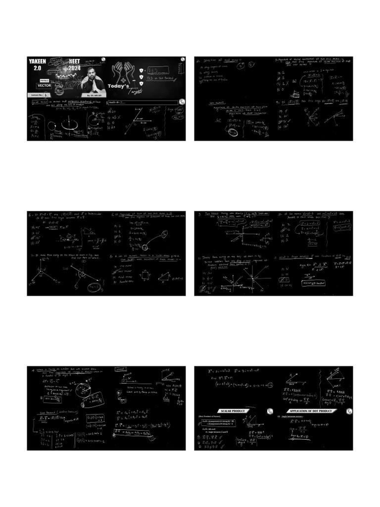 Cross Product Vector | PDF