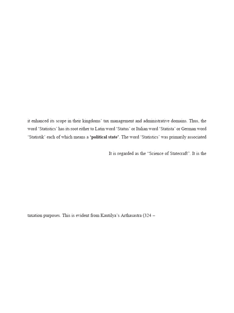 History and Growth of Statistics | PDF | Statistics | Probability ...