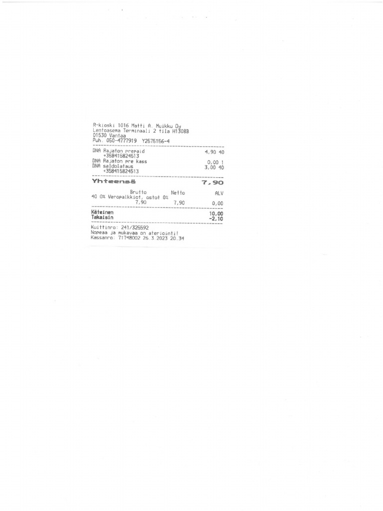 Mobile Sim Card - Bill - 25.03.23 | PDF