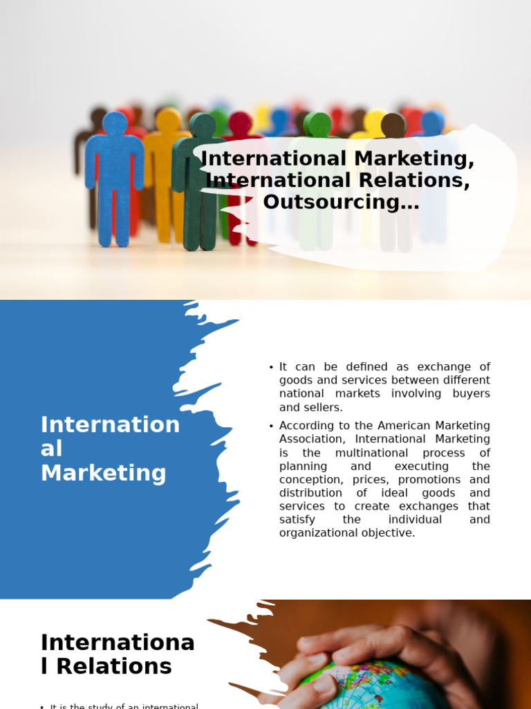 08 International Marketing Relations Etc | PDF | Outsourcing | Business ...