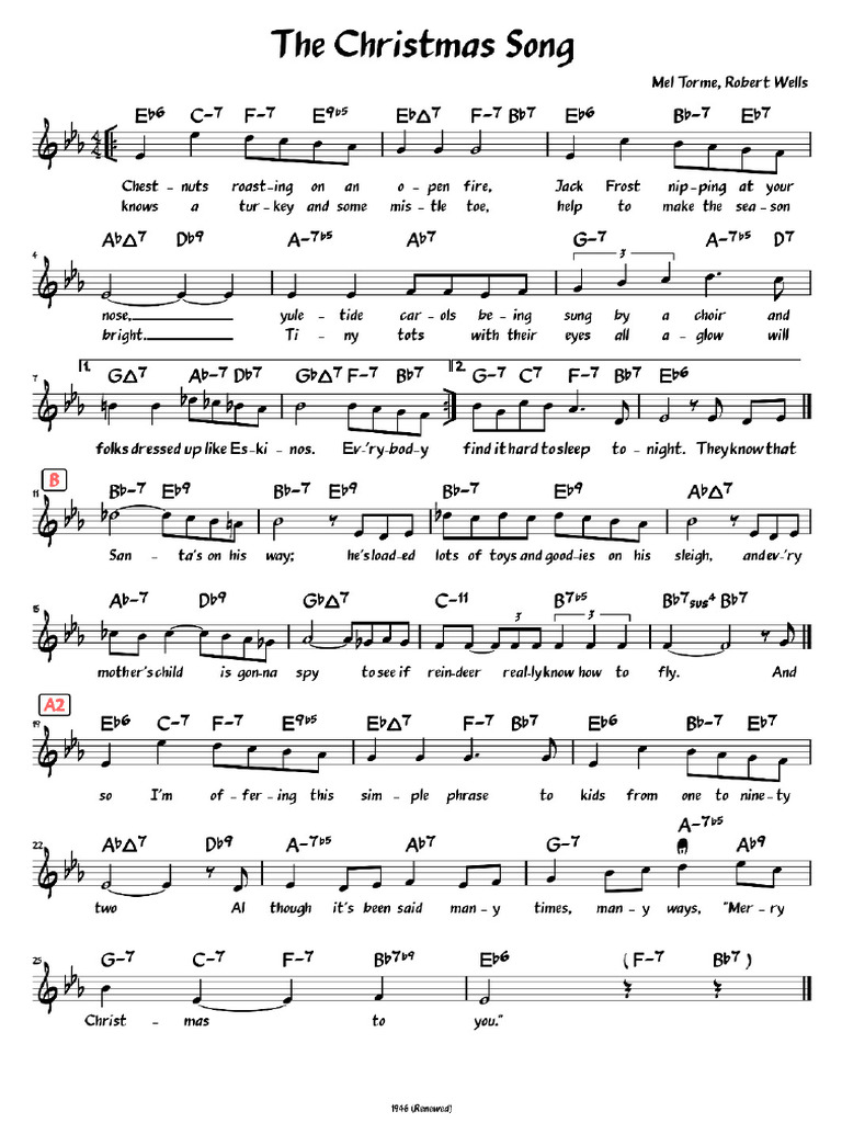 The Christmas Song | PDF