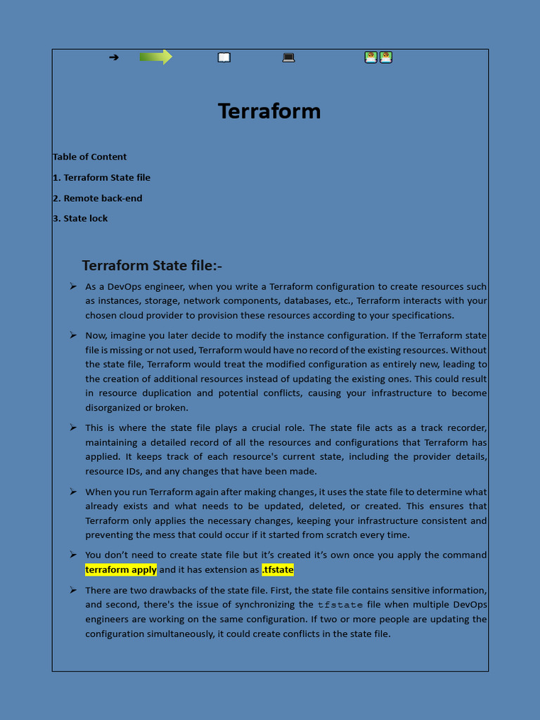 Terraform Concepts | PDF | Computer File | Cloud Computing