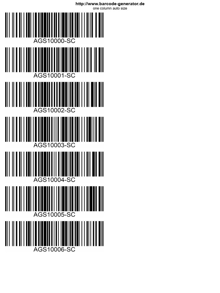 Barcode-Generator de | PDF