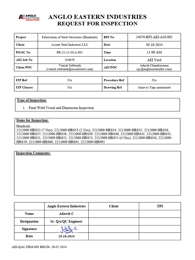 24070-RFI-AEI-ASI-002 | PDF