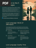Understanding the 5 Love Languages | PDF | Love | Interpersonal ...