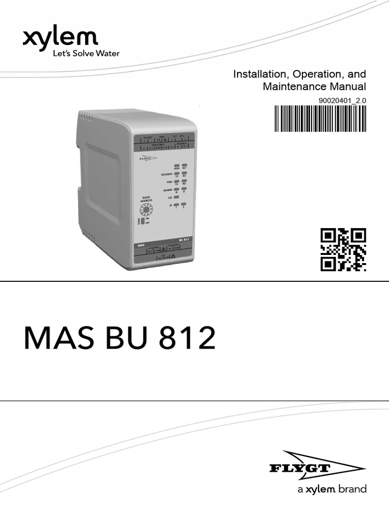 2.0 - en-US - 2021-09 - IOM - MAS BU 812 | PDF | Electrical Wiring | Electrician