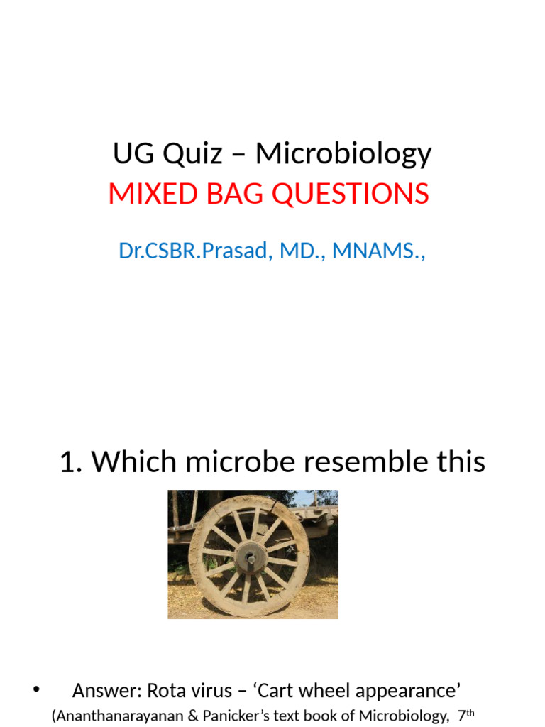UG-Quiz-Micro-Mixed Bag | PDF