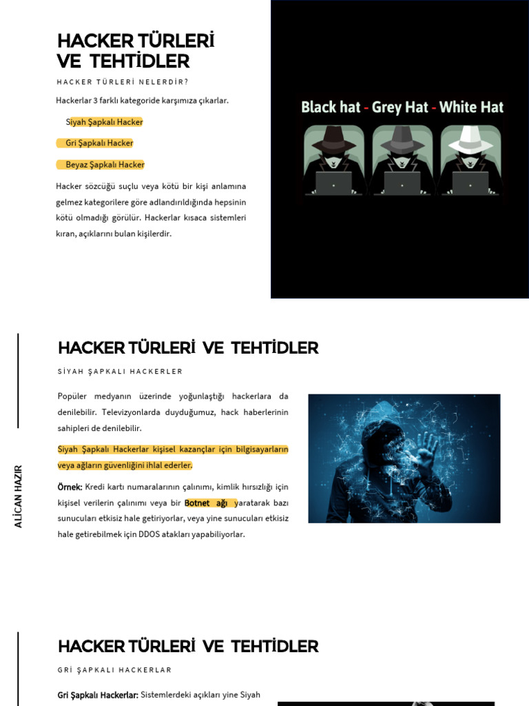 Siber Guvenlik Slayt 3 2 | PDF