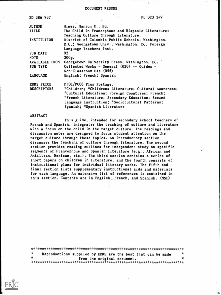 Ed 386937 | PDF