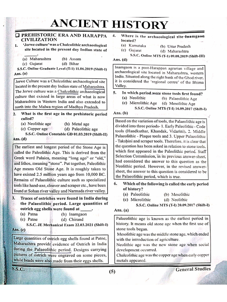 Ancient History 1 20 | PDF