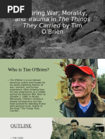 The Things They Carried by Tim O'Brien | PDF