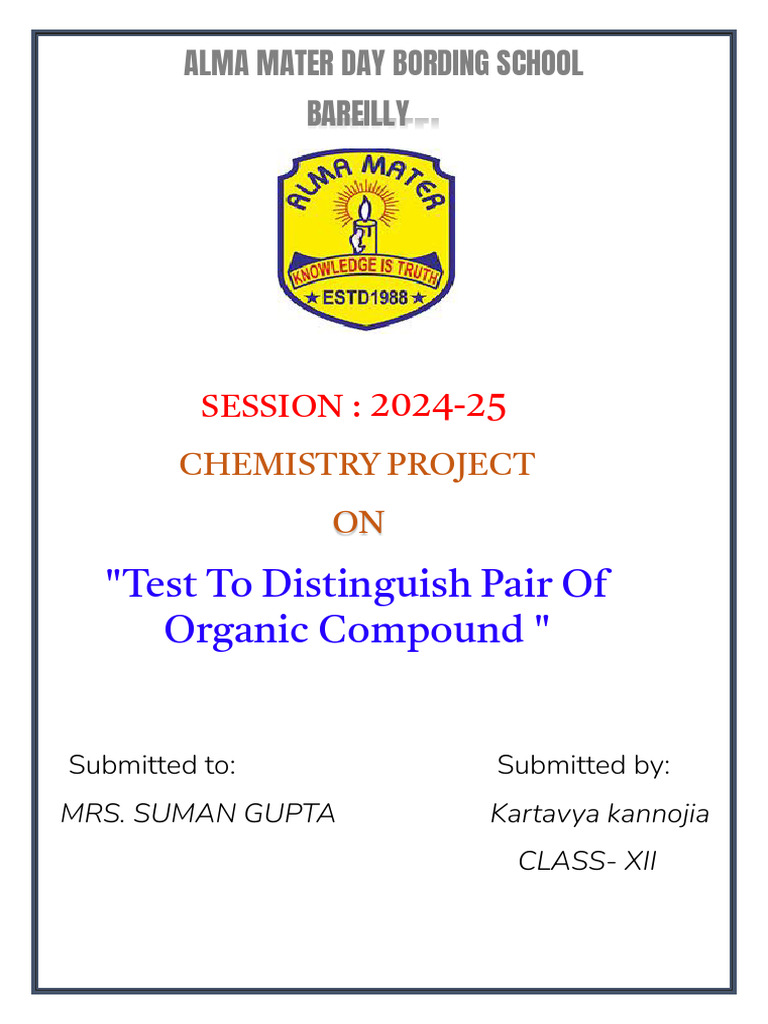 Kartavya Physics Project-1 | PDF