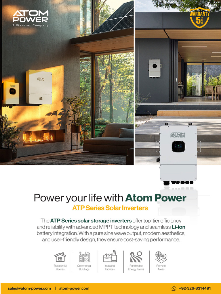 ATP Series Hybrid Inverters | PDF | Electrical Engineering | Electricity