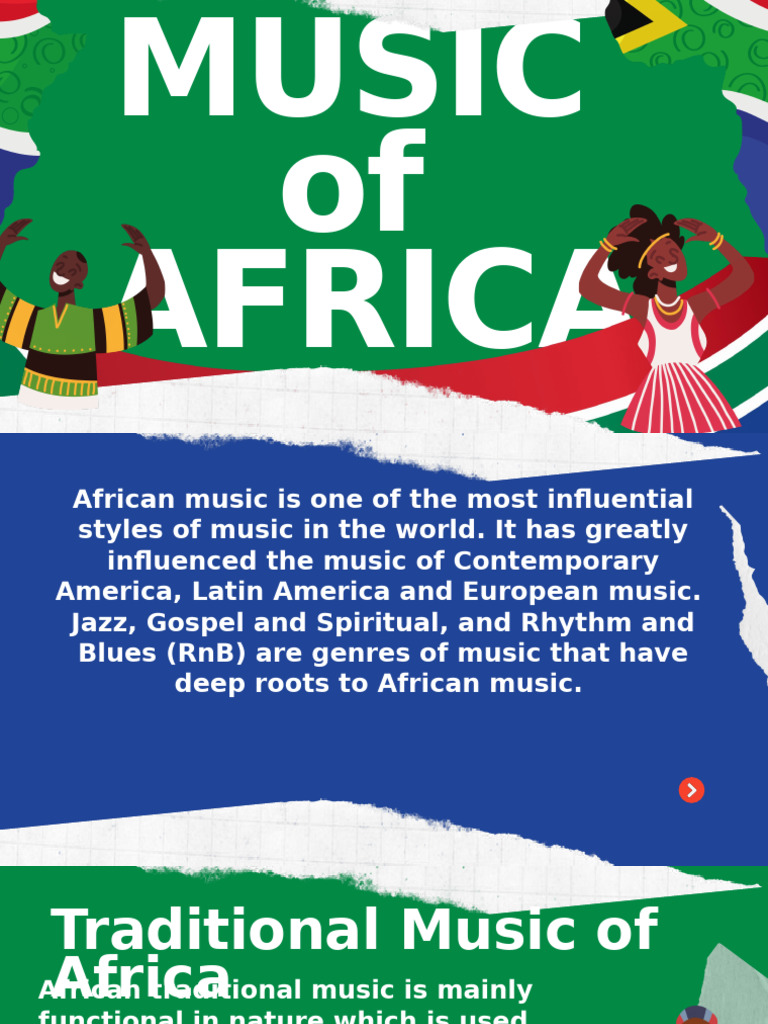 South Africa Introduction Presentation in Red and Green Colourful ...