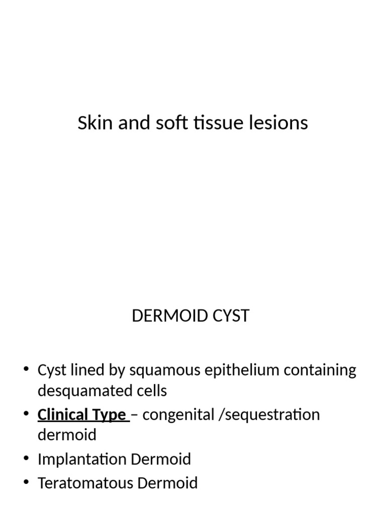 Skin and Soft Tissue Lesions | PDF | Medical Specialties | Causes Of Death