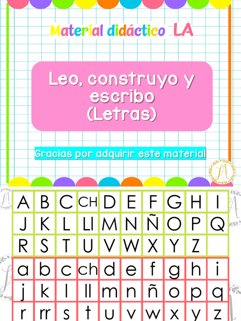 Material-Leo, Construyo y Aprendo | PDF